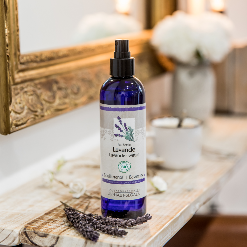 Eau florale de lavande certifiée BIO - Laboratoire Haut-Ségala