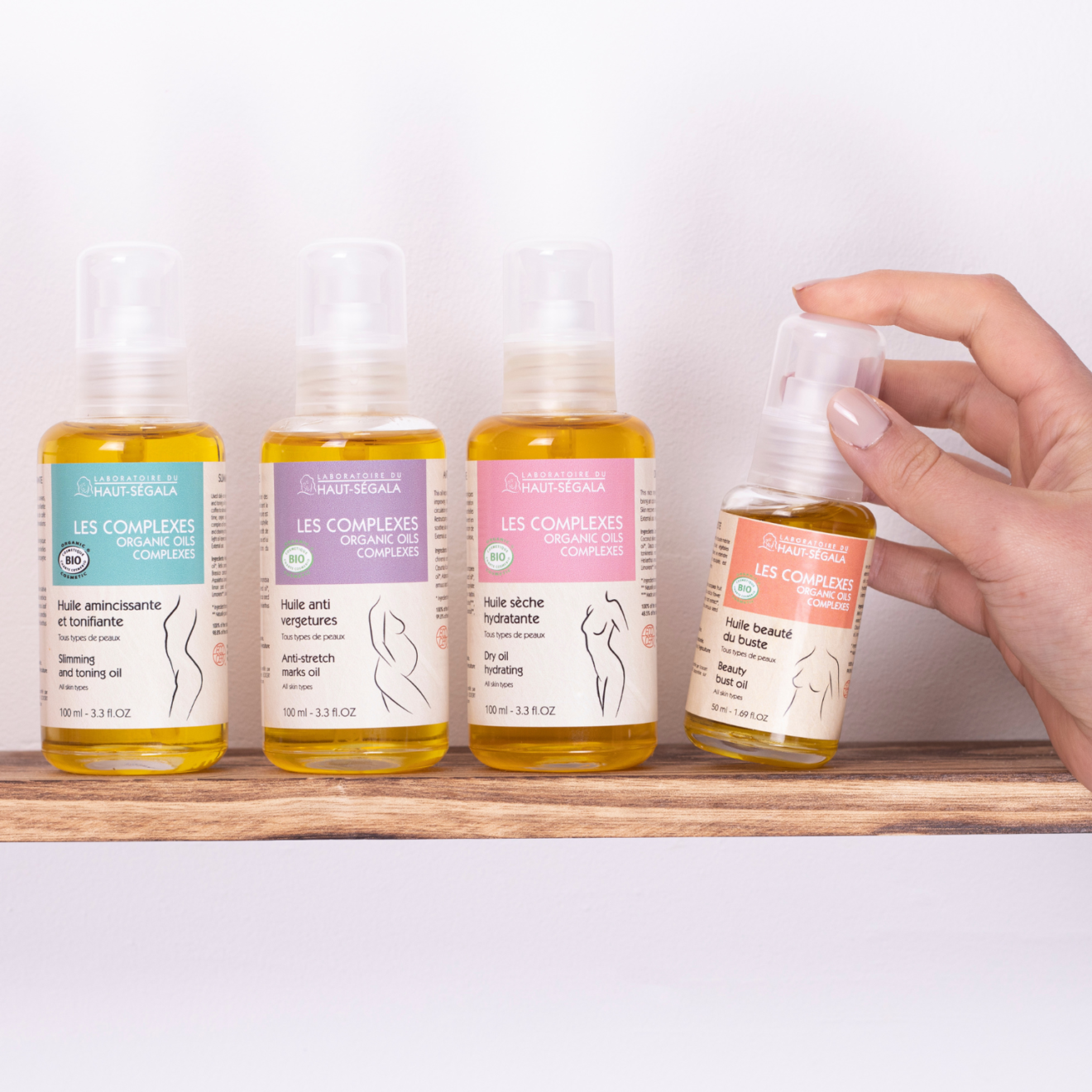 Huile anti-vergetures certifiée BIO - Laboratoire Haut-Ségala