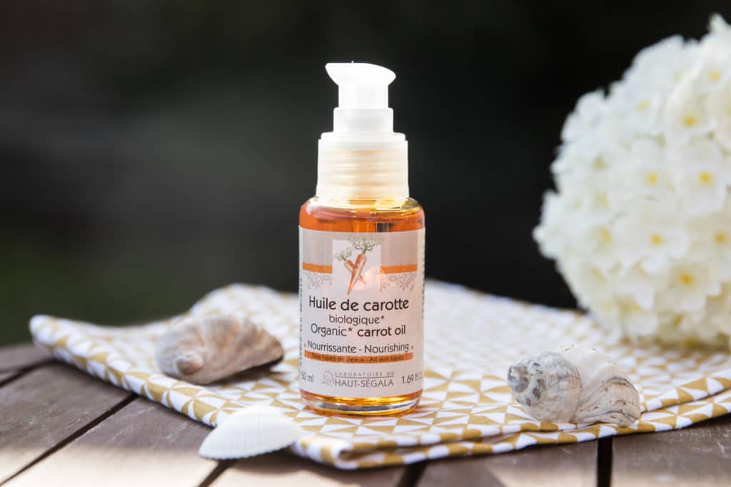 Huile de carotte certifiée BIO - Laboratoire Haut-Ségala