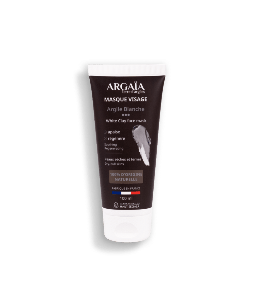 Masque visage Argile Blanche d’origine naturelle - Laboratoire Haut-Ségala